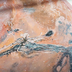 Original Painting - Mars: Red Planet - Etsy