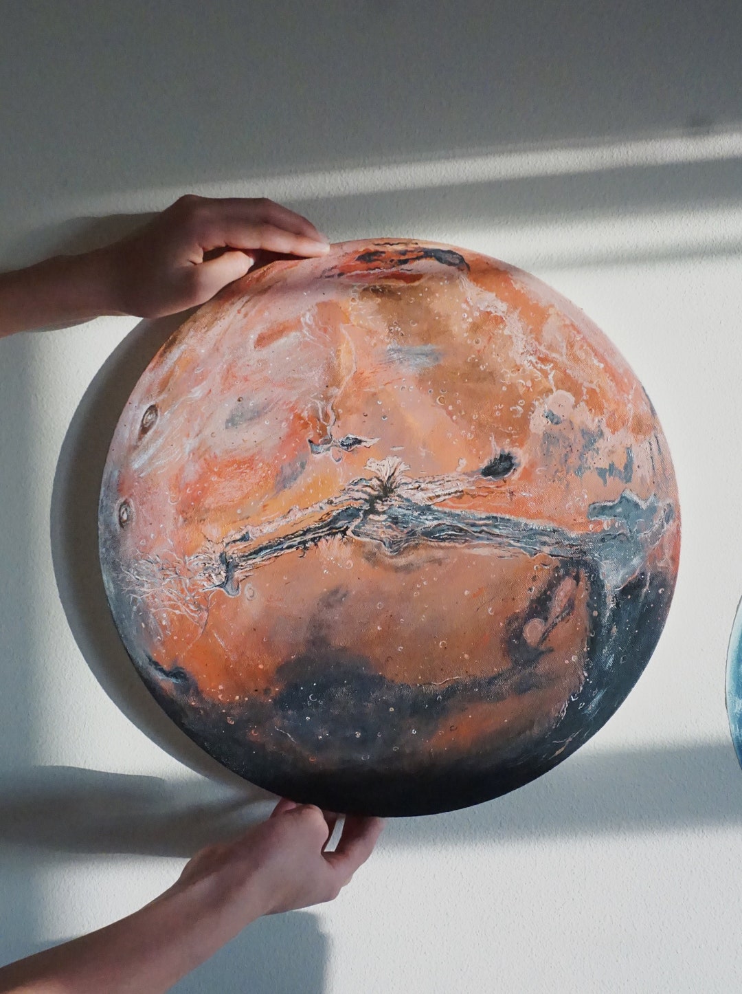 Original Painting - Mars: Red Planet - Etsy