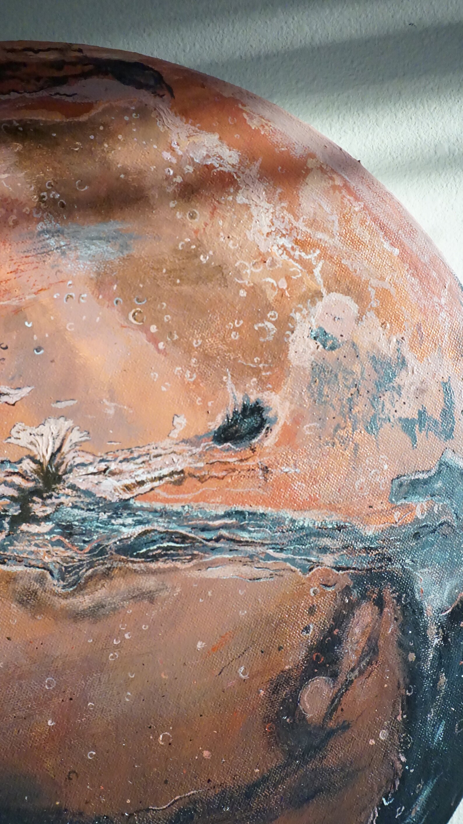 Original Painting - Mars: Red Planet - Etsy