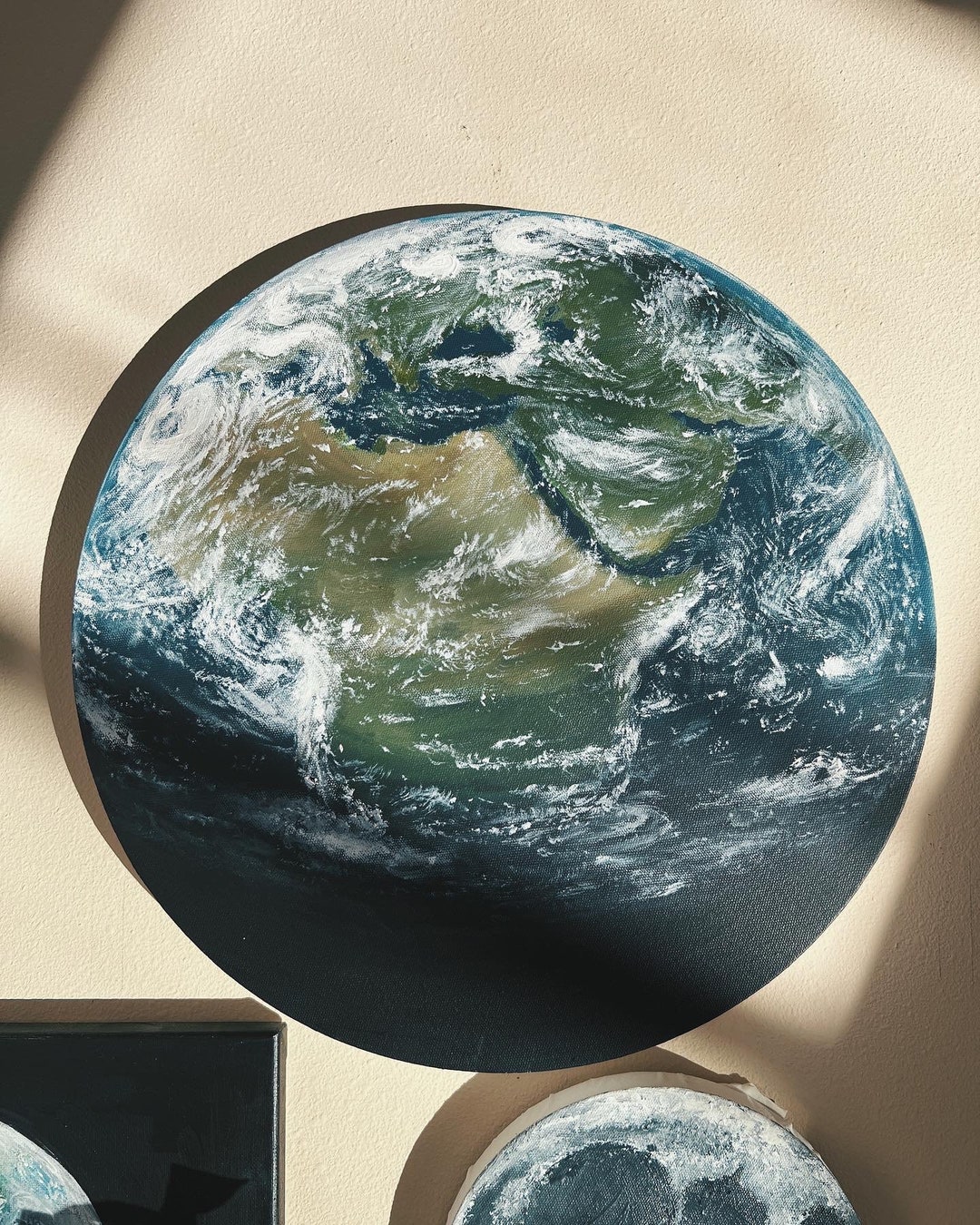 Original Painting - Earth | Blue Planet Collection - Etsy