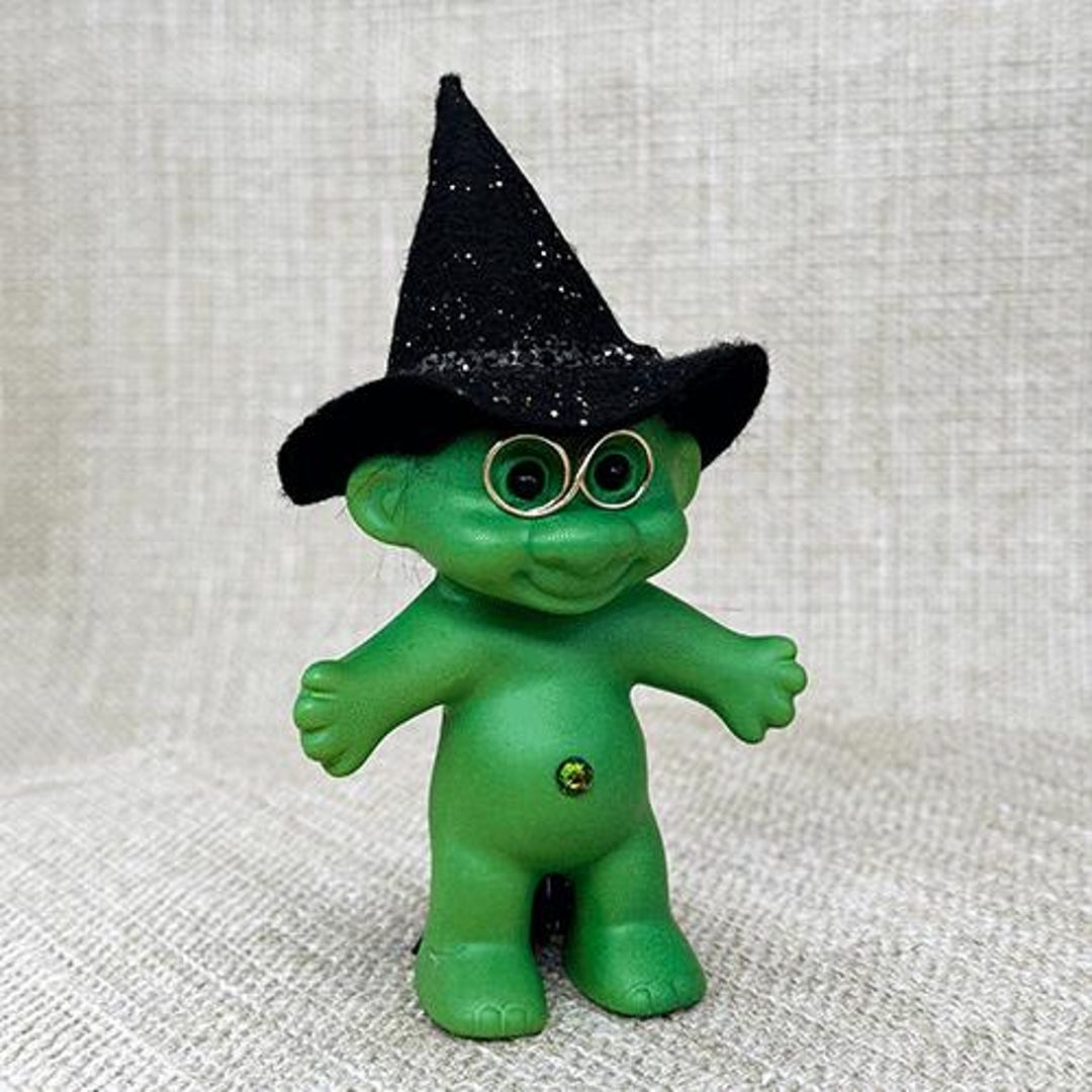 Wicked Witch Troll Doll, Troll Art, Wicked Troll Doll, Limited Edition ...