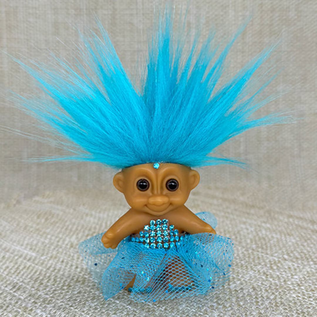 Ballerina Troll Doll, Ballerina Troll, Ballerina Doll, Troll Doll ...