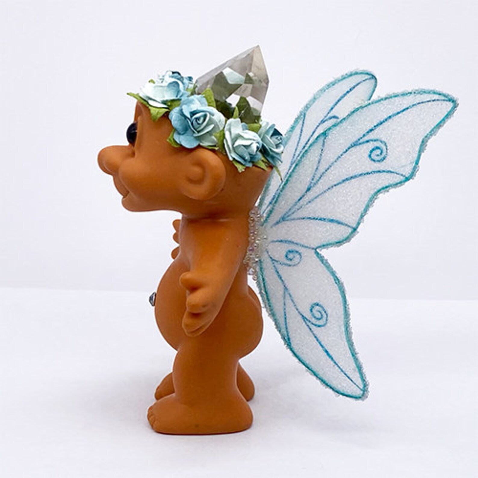Enchanted Fairy Troll Crystal Troll Doll Fairy Doll Fairy - Etsy