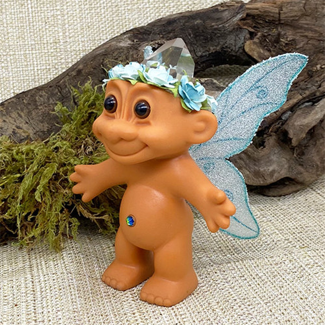 Enchanted Fairy Troll Crystal Troll Doll Fairy Doll Fairy - Etsy
