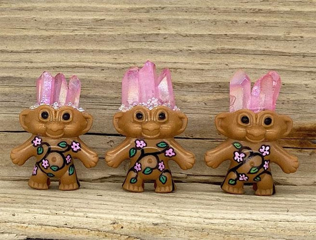 Crystal Troll Dolls Mini Trolls Crystal Dolls Crystal - Etsy