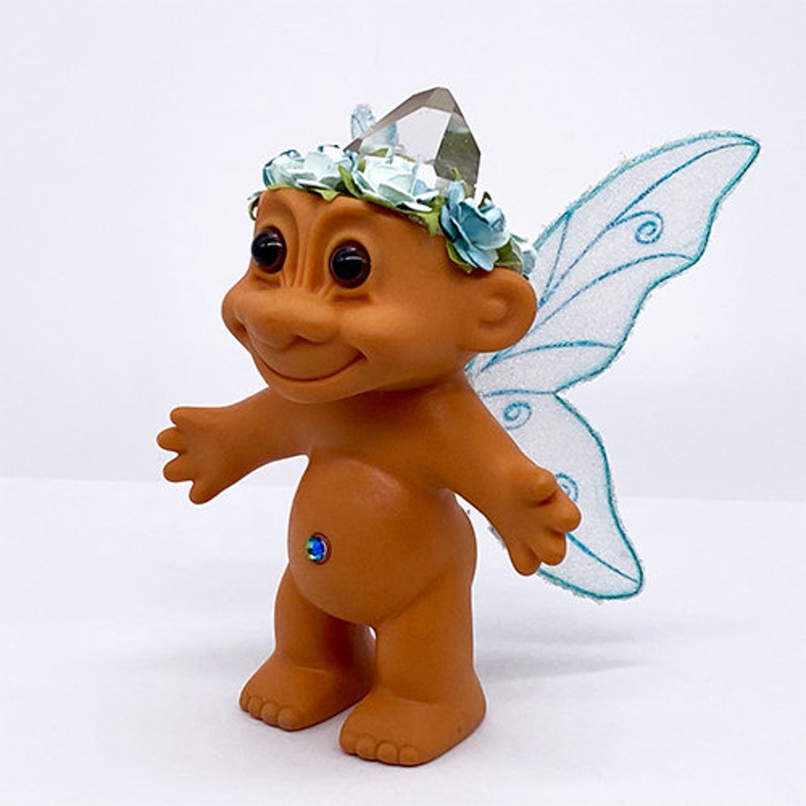 Enchanted Fairy Troll Crystal Troll Doll Fairy Doll Fairy - Etsy