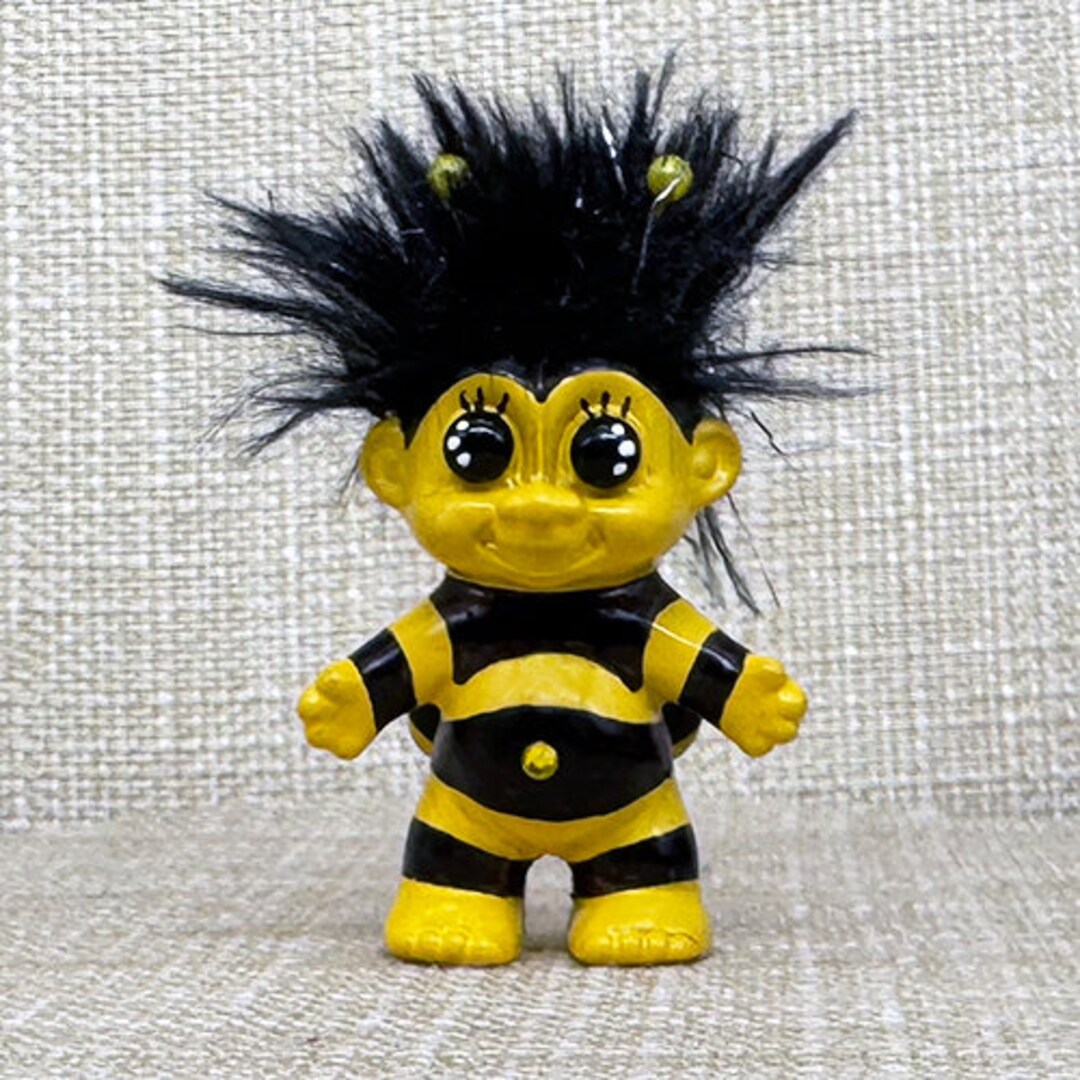 Troll Doll, Bee Troll Doll, Bumble Bee Troll Doll, Honey Bee Troll Doll, Bumble Bee Doll, Honey ...