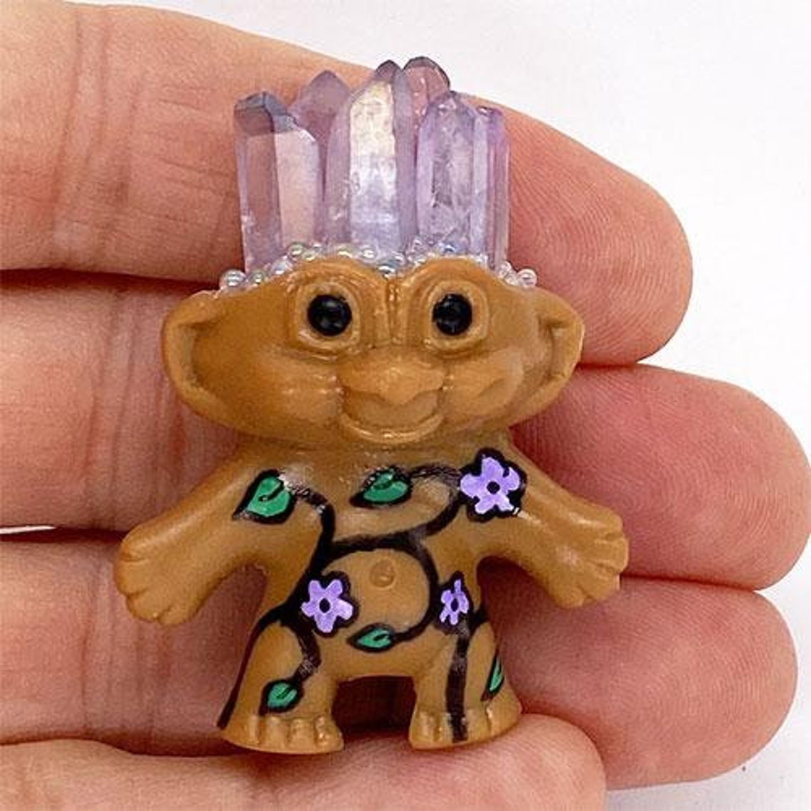 Crystal Troll Dolls Mini Trolls Crystal Dolls Crystal | Etsy