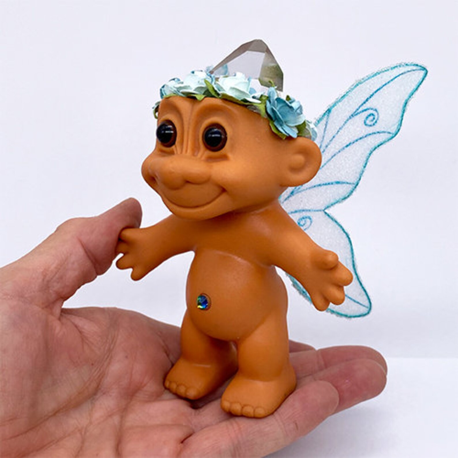 Enchanted Fairy Troll Crystal Troll Doll Fairy Doll Fairy - Etsy