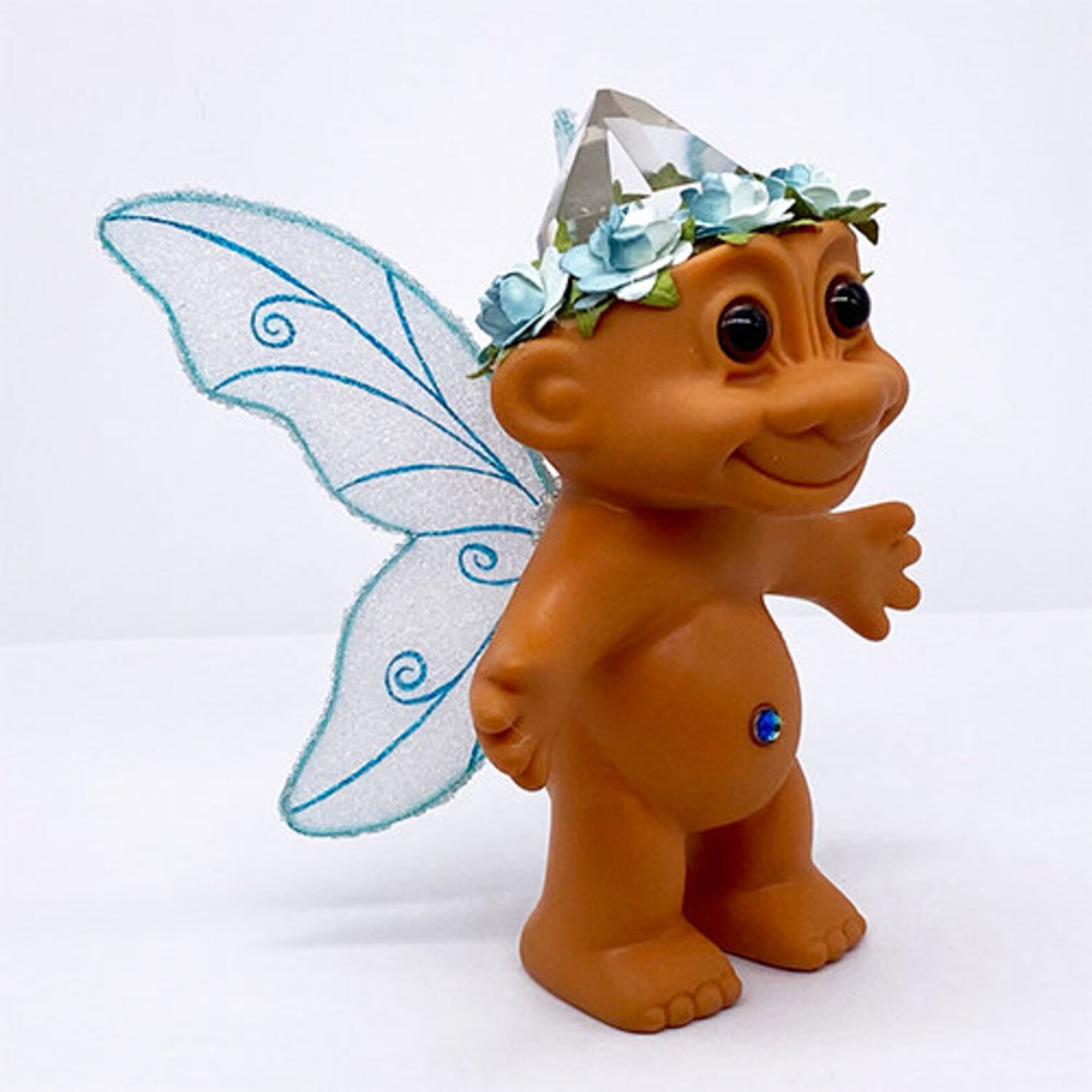 Enchanted Fairy Troll Crystal Troll Doll Fairy Doll Fairy - Etsy