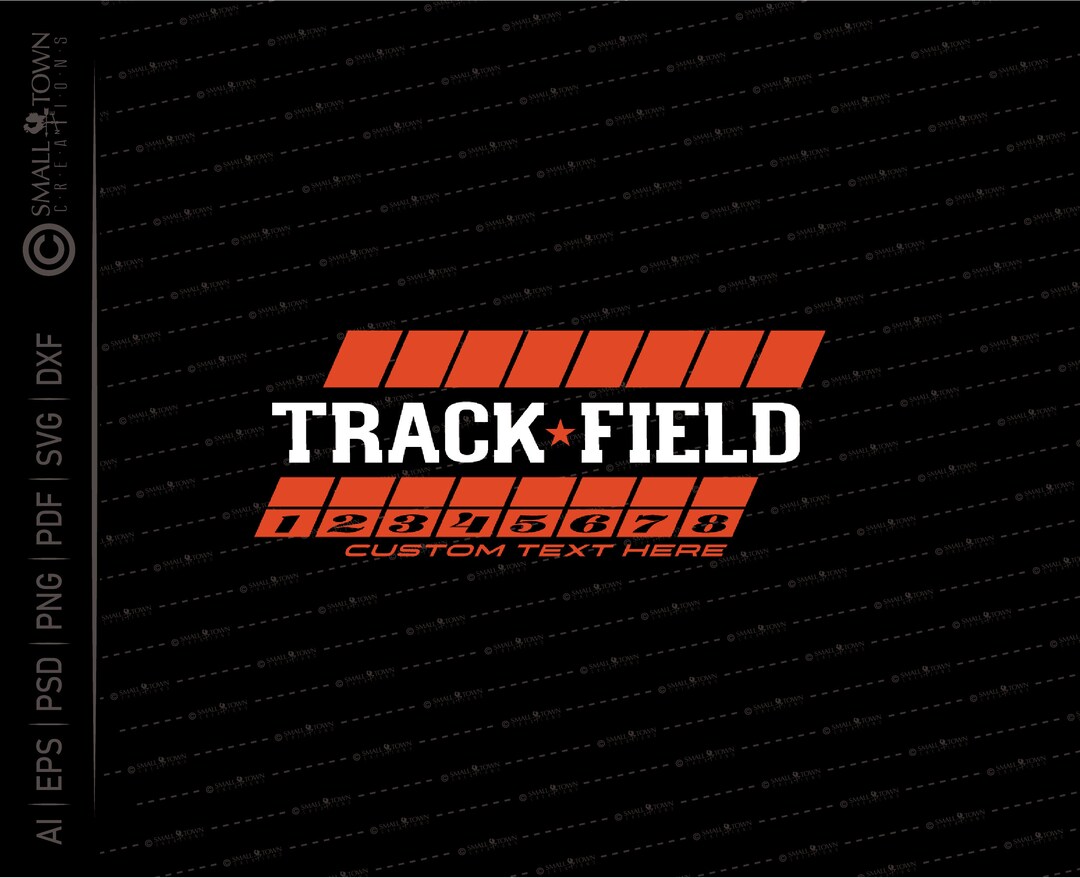 CUSTOM Track and Field SVG // Track and Field // Track // Track Coach ...