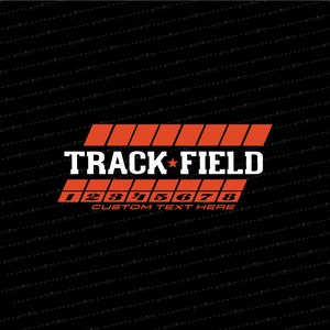 CUSTOM Track and Field SVG // Track and Field // Track // Track Coach ...