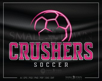Soccer Crushers Svg - Etsy