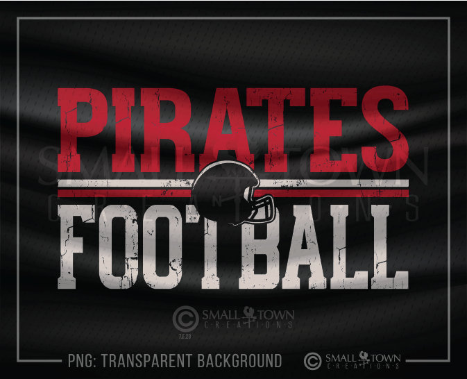 Pirate Football Logo