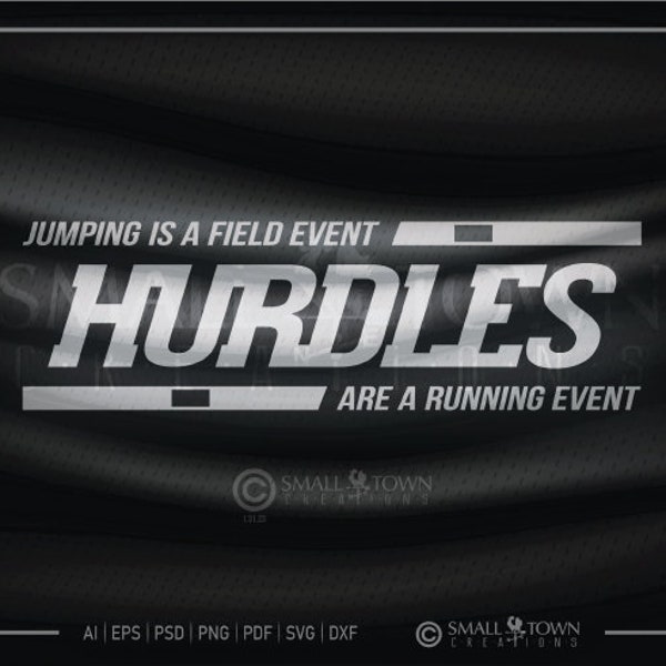Track and Field Hurdles Svg - Etsy