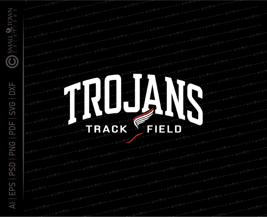 Track and Field SVG // Trojan Track & Field // Trojan // Track // Track ...