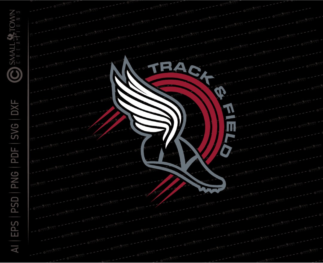 Track and Field SVG // © Smalltownnecreations 2.20.19 - Etsy