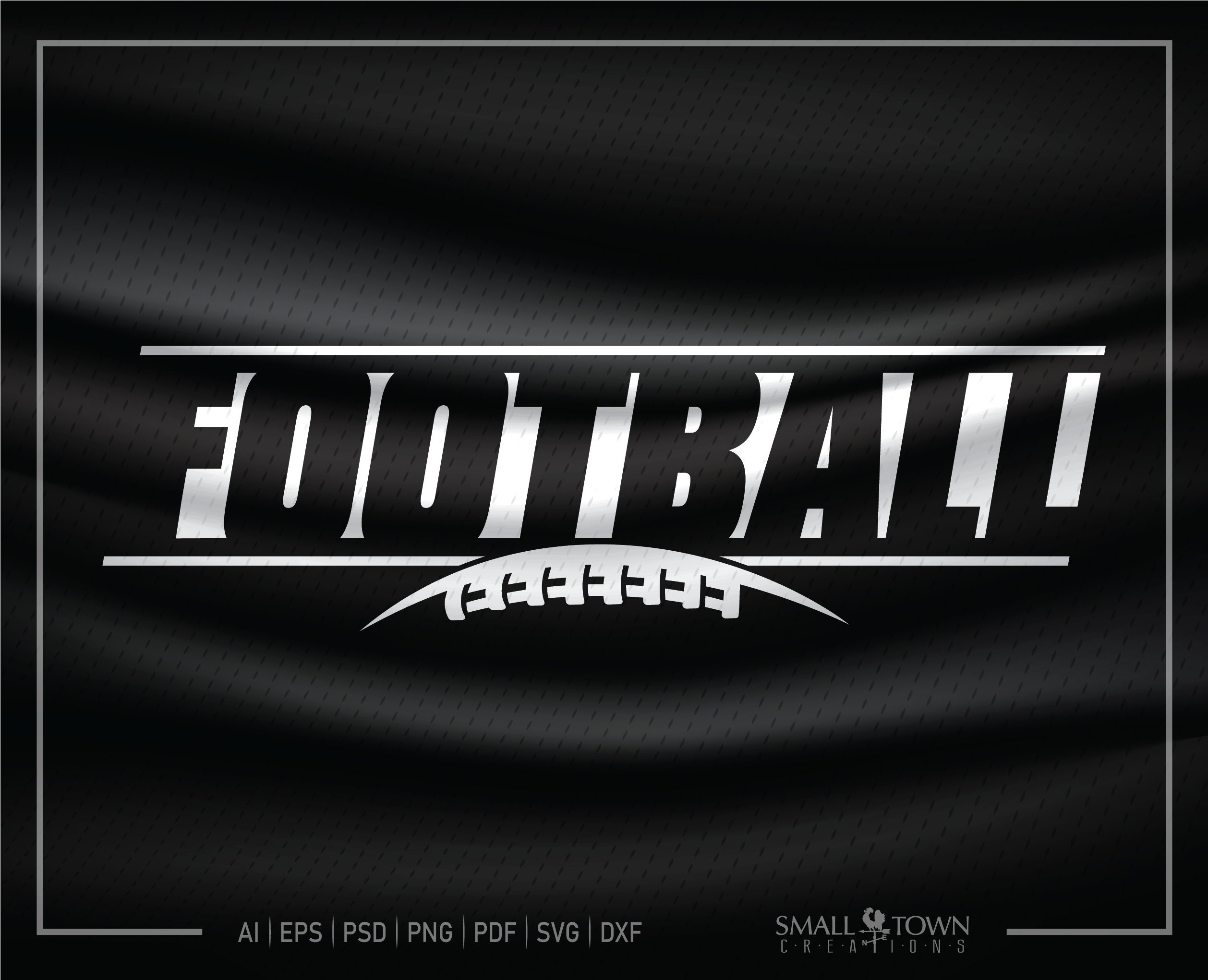 Football Football Laces Football Logo Football Design - Etsy