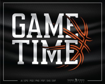 Basketball Svg Logo | Etsy