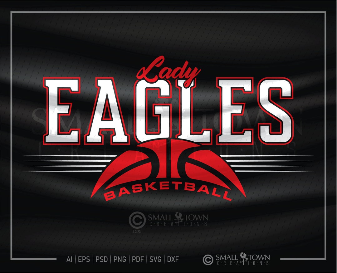 Lady Eagle SVG Lady Eagle Basketball SVG Basketball SVG - Etsy