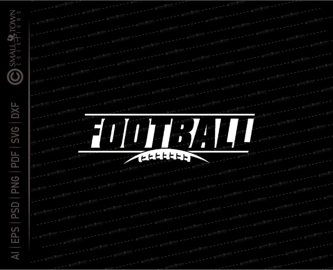 Football SVG // © Smalltownnecreations 10.9.19 - Etsy
