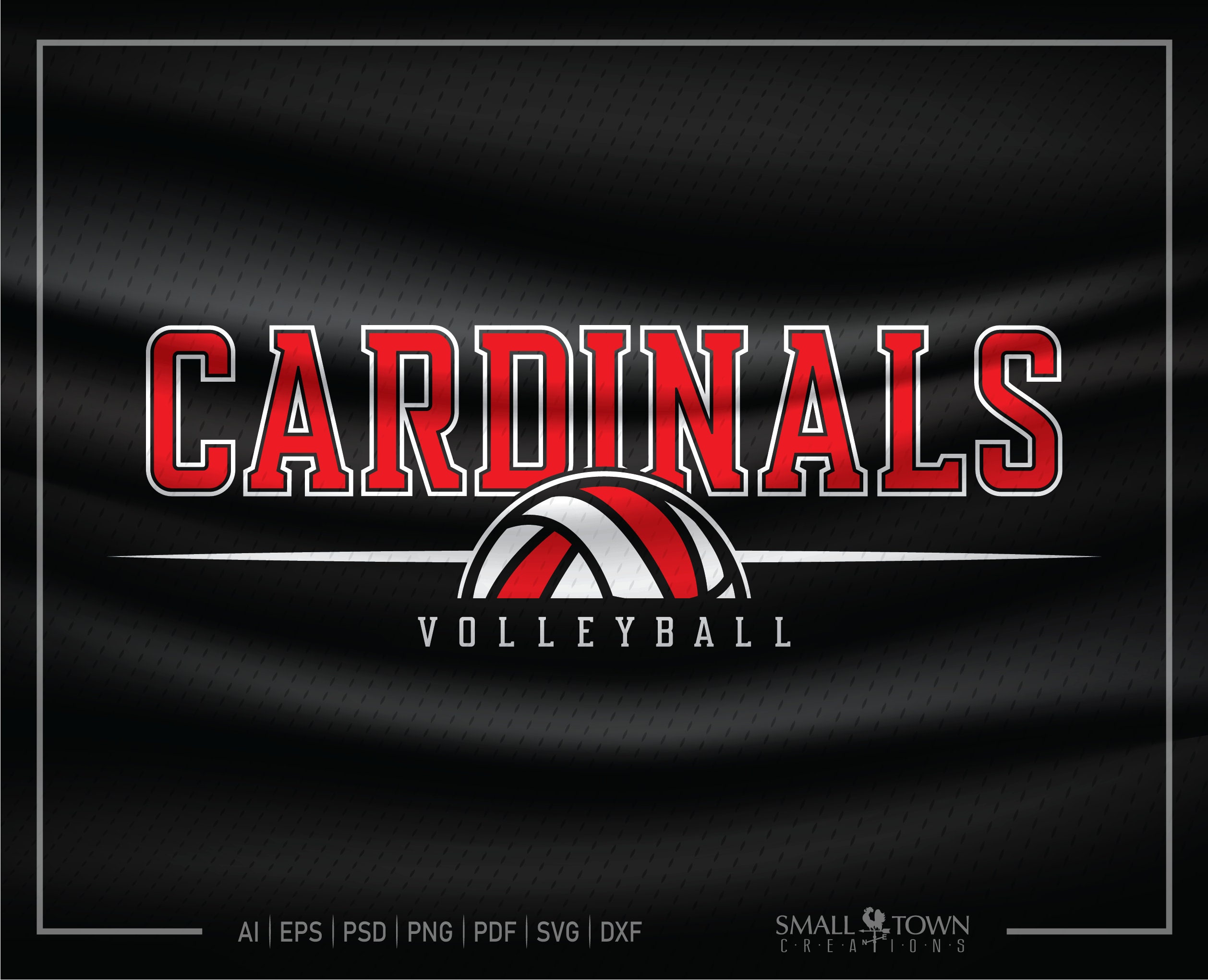 Cardinal SVG Cardinal Volleyball SVG Volleyball SVG - Etsy Norway
