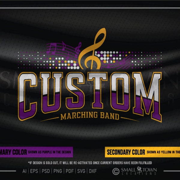 Marching Band Logos - Etsy