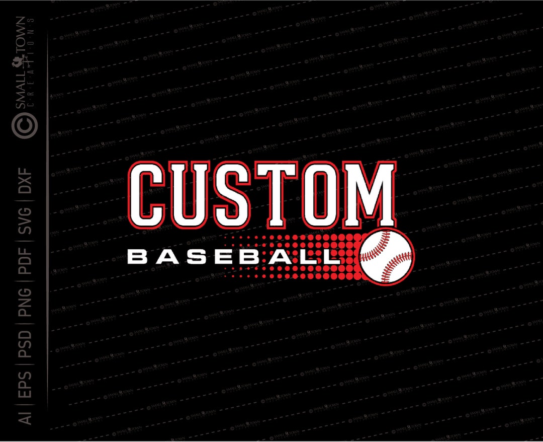 CUSTOM Baseball SVG // Baseball SVG // Baseball Team // Baseball Coach ...