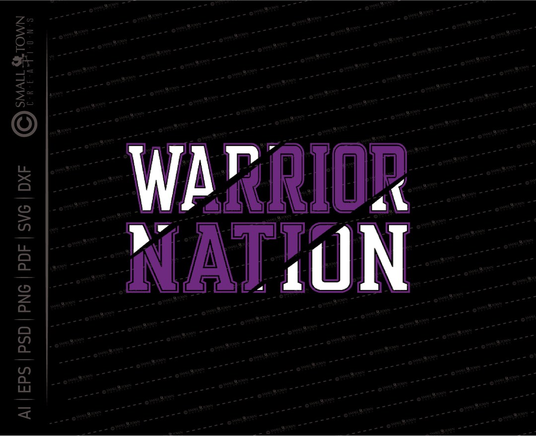 Warrior Nation SVG // © Smalltownnecreations 8.23.22 - Etsy
