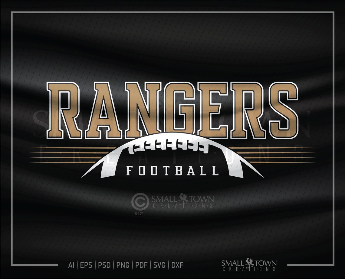 Ranger SVG Ranger Football SVG Football SVG Ranger Team - Etsy