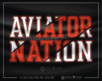 Aviator Nation Svg File - Etsy