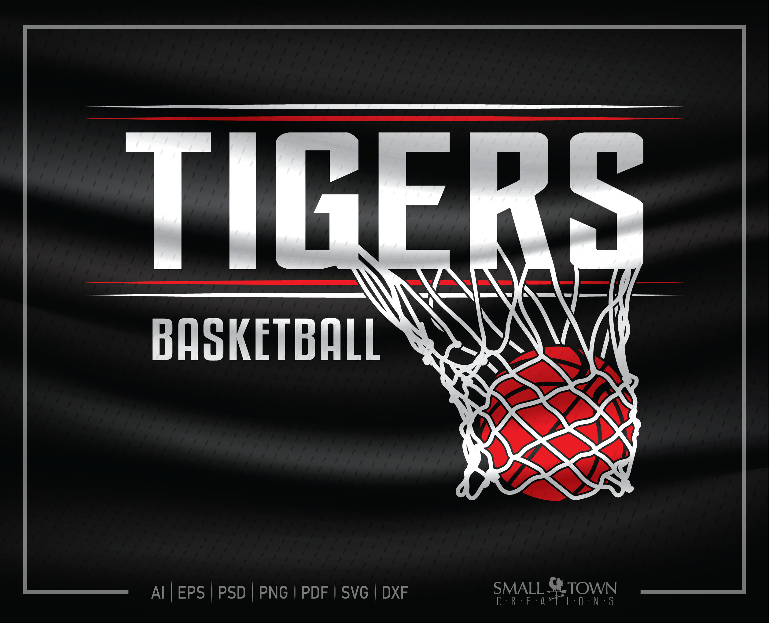 Tiger Basketball Logo Design