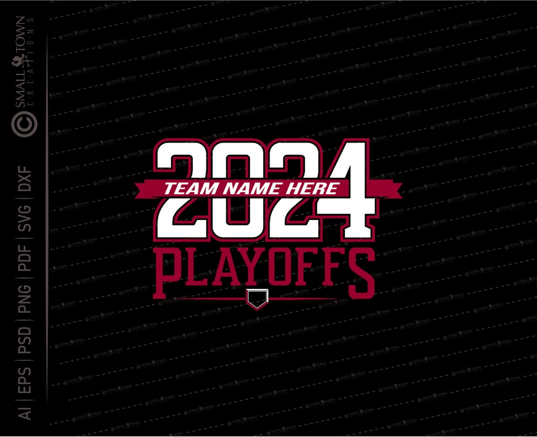 CUSTOM Baseball SVG // Softball SVG // 2024 Baseball Playoffs // 2024 ...