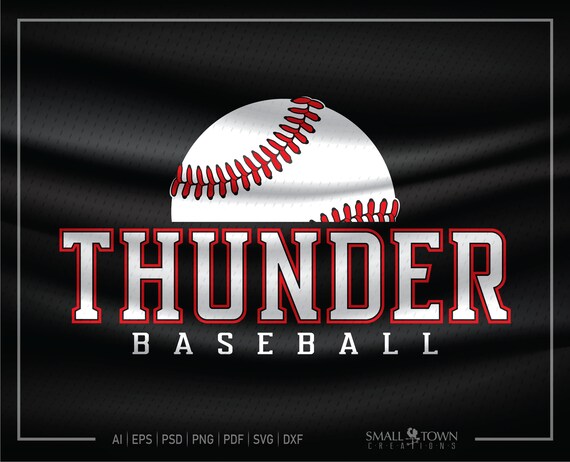 Thunder Baseball Logo
