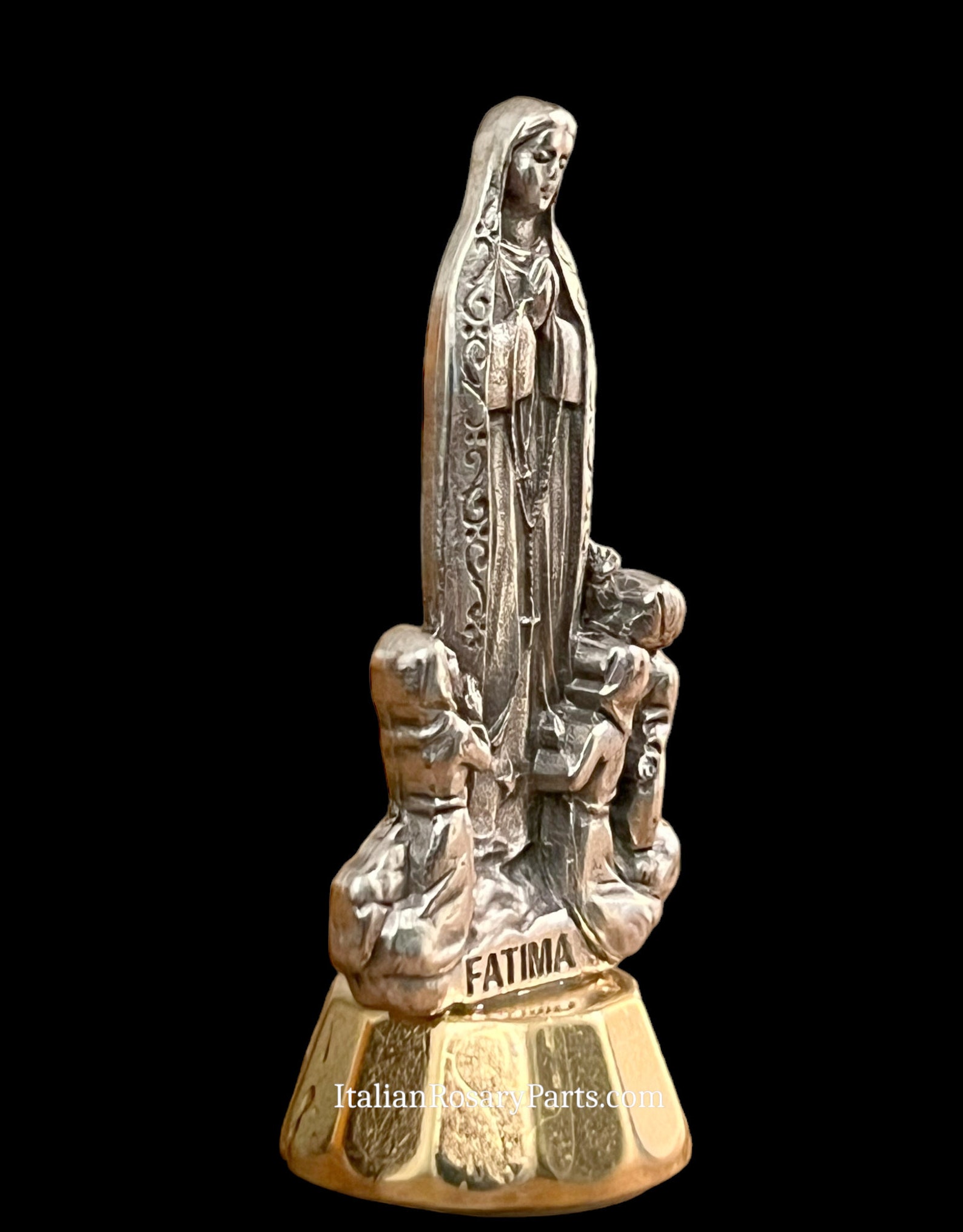 Virgin Mary of Fatima Miniature Statue, Adhesive Car Dashboard Statue ...