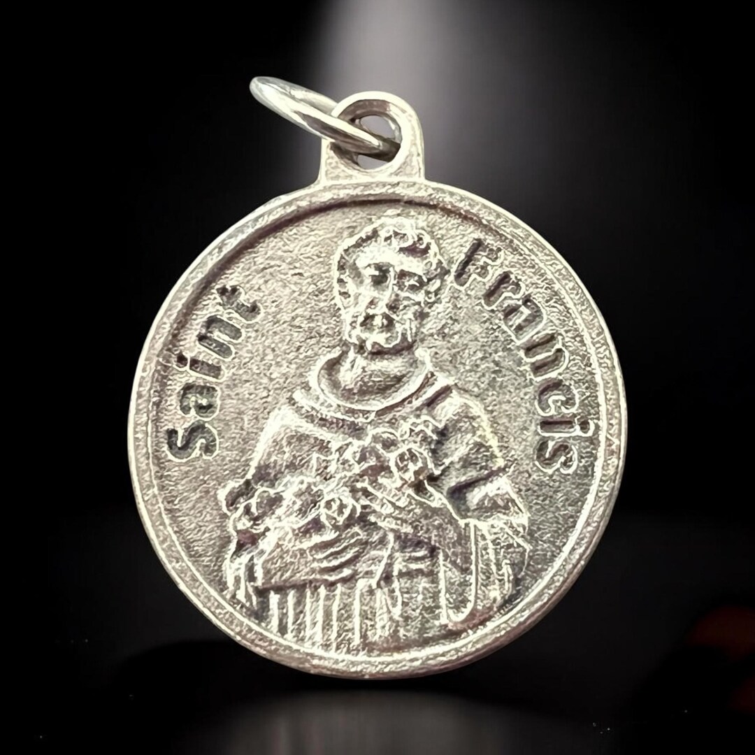 St Francis of Assisi Catholic Medal | Lord Make Me an Instrument of Thy ...
