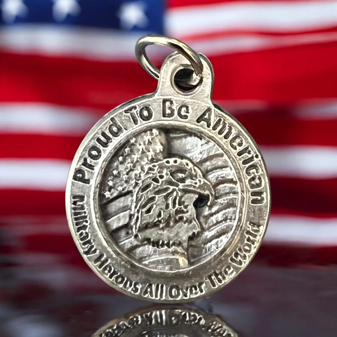 Catholic Saint Michael Army Rosary Medal | Proud to Be American ...