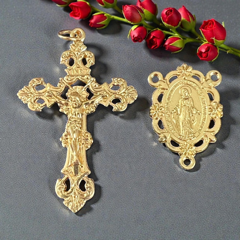 Fleur De Lis Rosary - Etsy