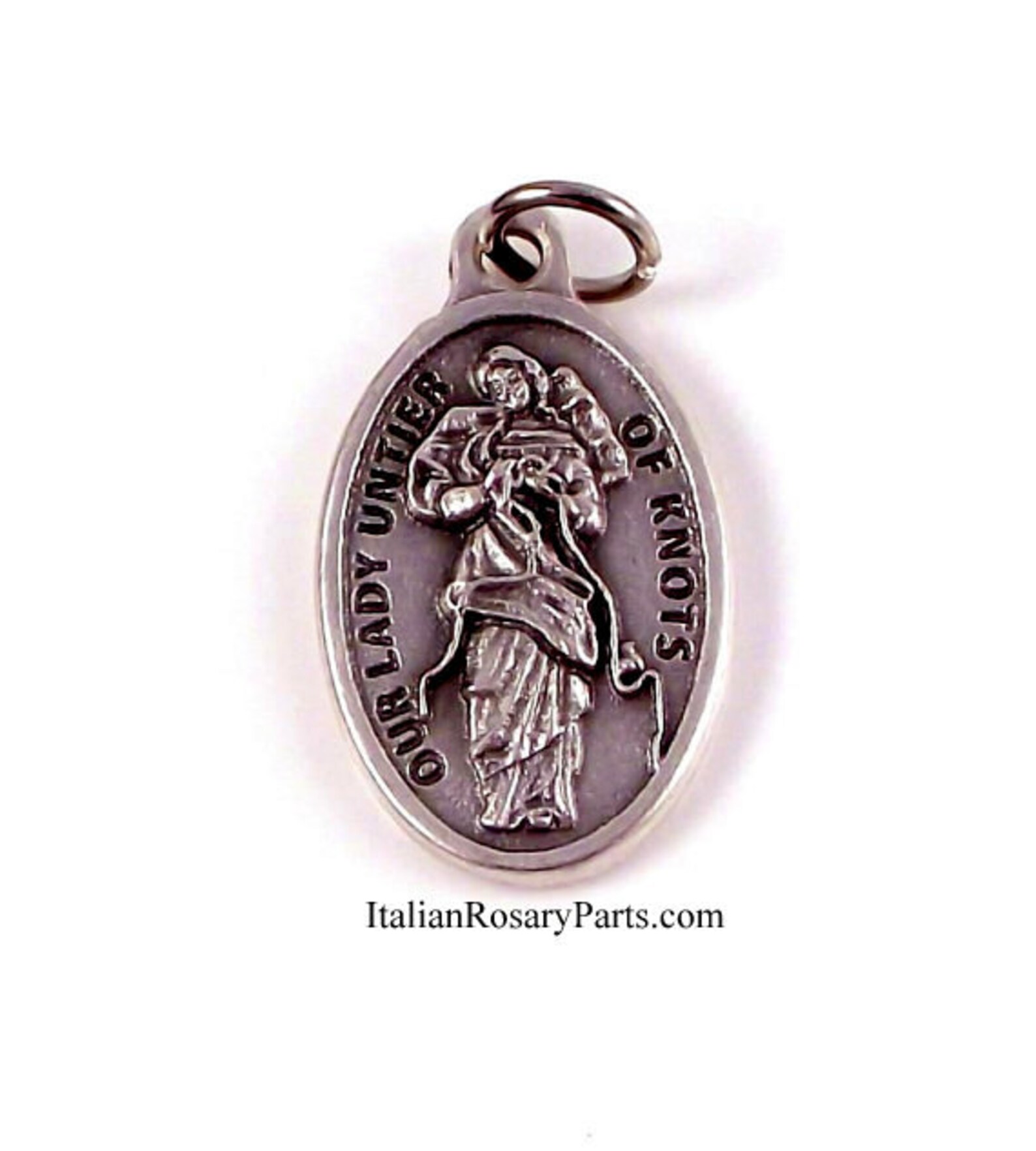 Virgin Mary Undoer Untier of Knots Religious Medal Italian - Etsy