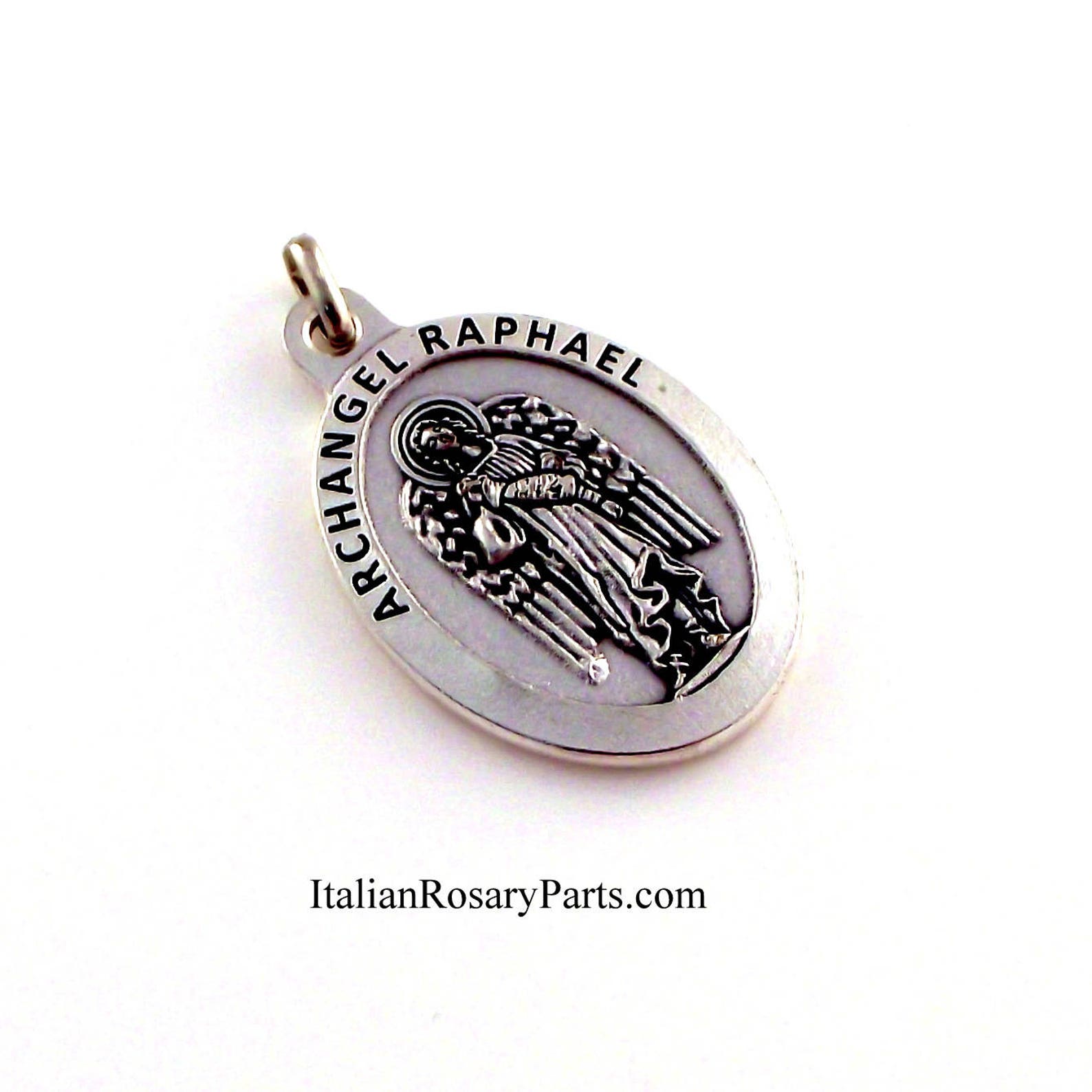 Saint Raphael the Archangel Large Italian Medal San Raffaele | Etsy