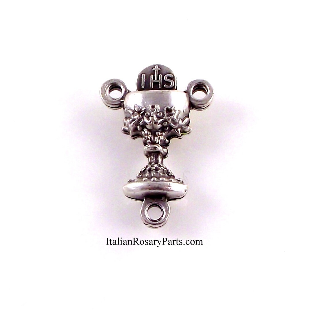 Holy Communion Chalice Eucharist Rosary Center | Italian Rosary Parts ...