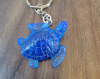 Turtle Key Ring sea Turtle Keychain Take Me to the Sea - Etsy