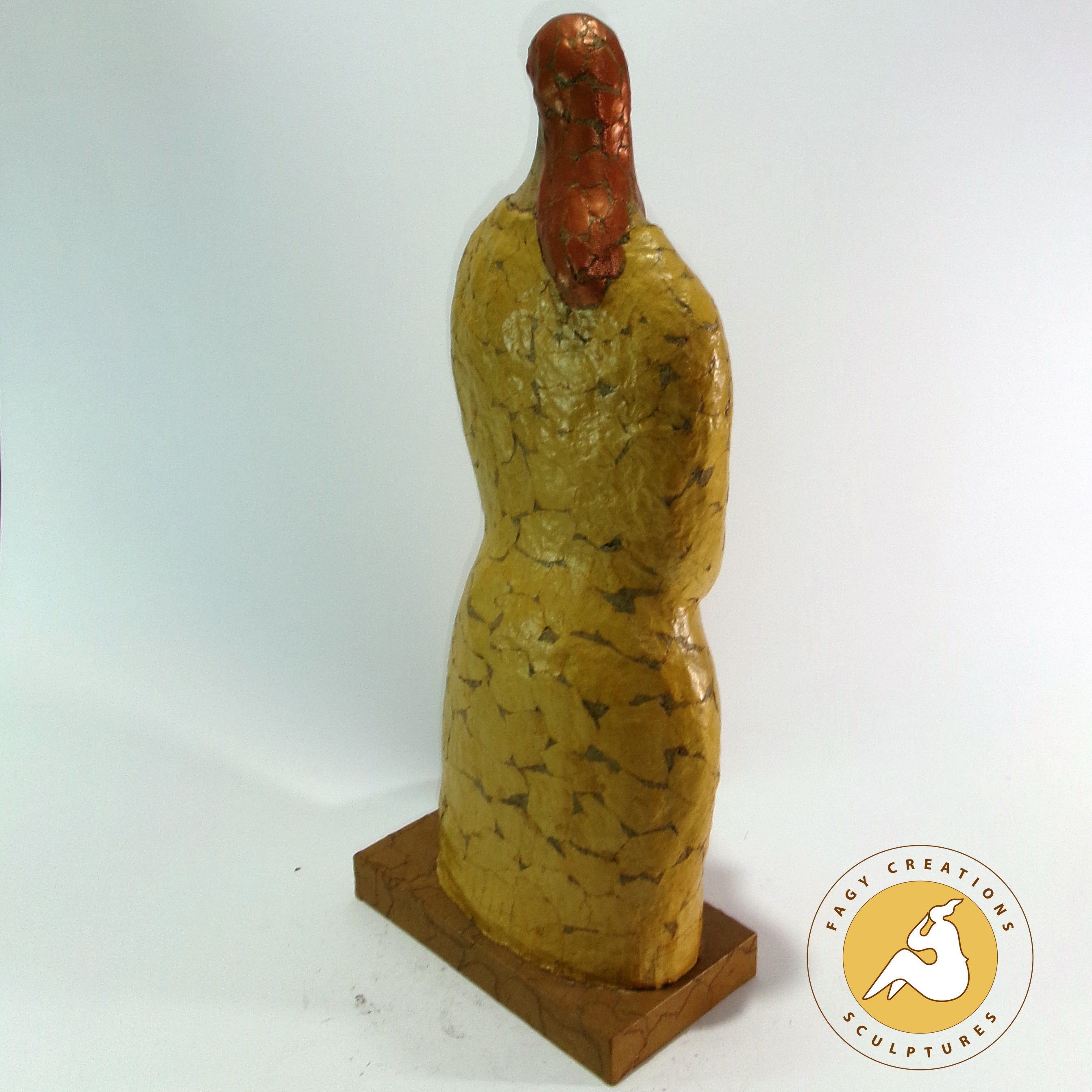 Sculpture of a Woman in Paper Mache, Bust of a Woman, Female Statue - Etsy