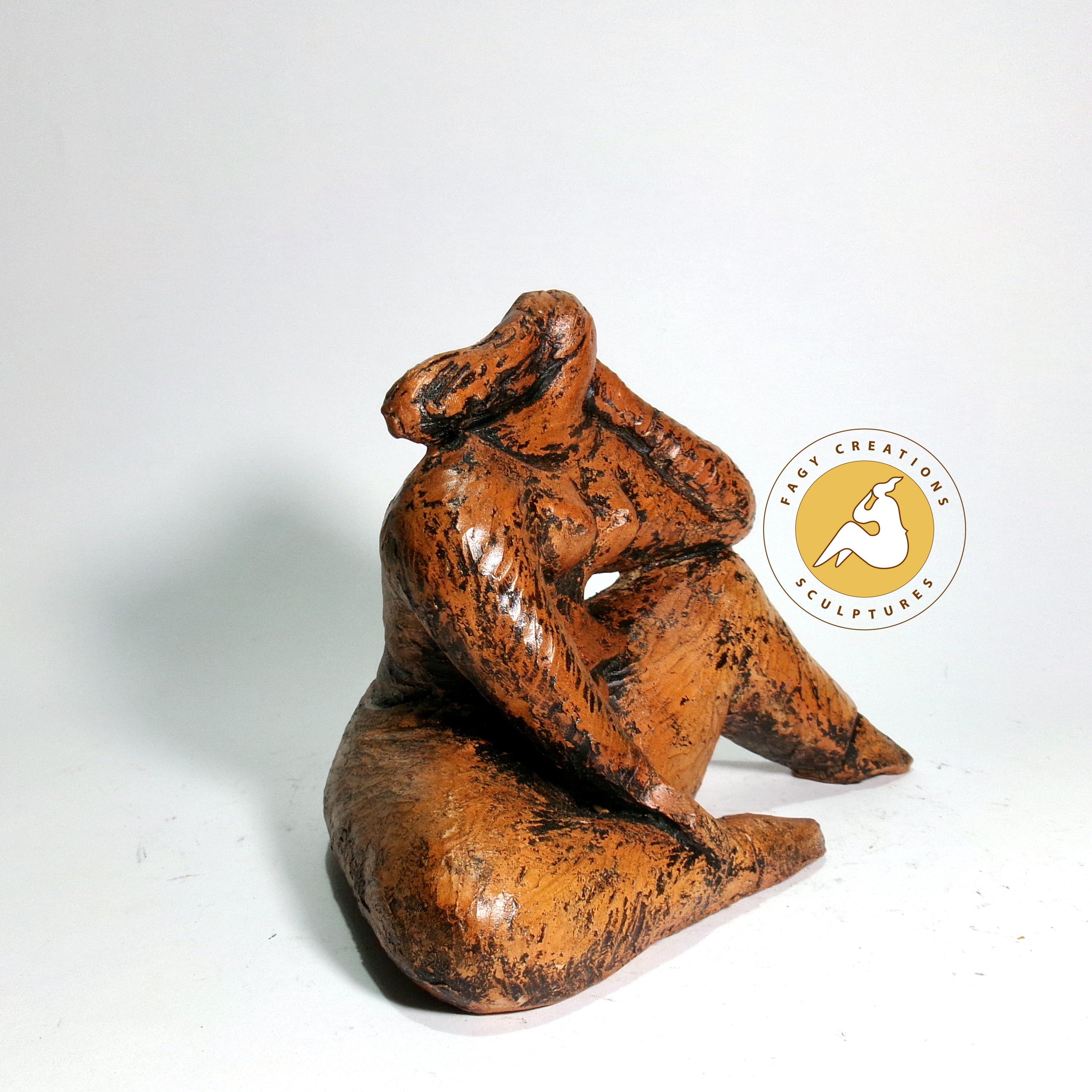 Ceramic Woman, Ceramic Sculpture, Pottery Sculpture, Ceramic Statue ...