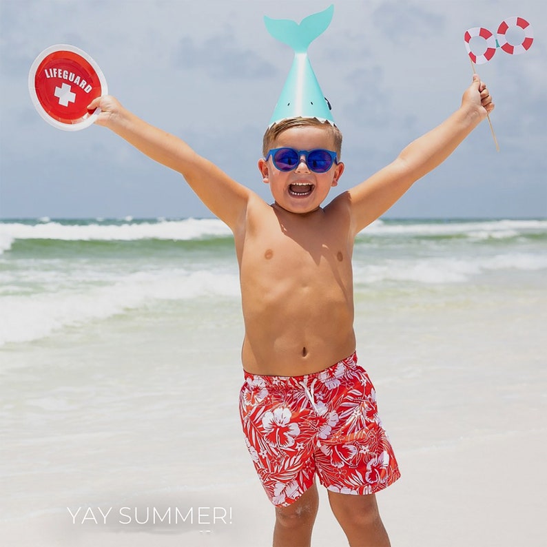 Pool Party Plates Lifeguard Party Pool Party Supply Pool | Etsy