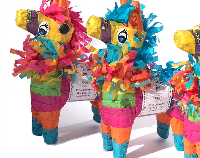 Mini Donkey Piñata Fiesta Party Favor Small Pinata Donkey Pinata Mini ...