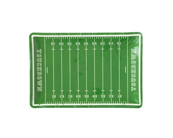 Football Paper Plates Football Party Football Birthday Party Tailgate ...
