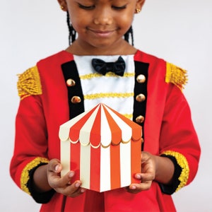 Circus Party Favor Boxes Treat Boxes Circus Birthday Party Supplies ...