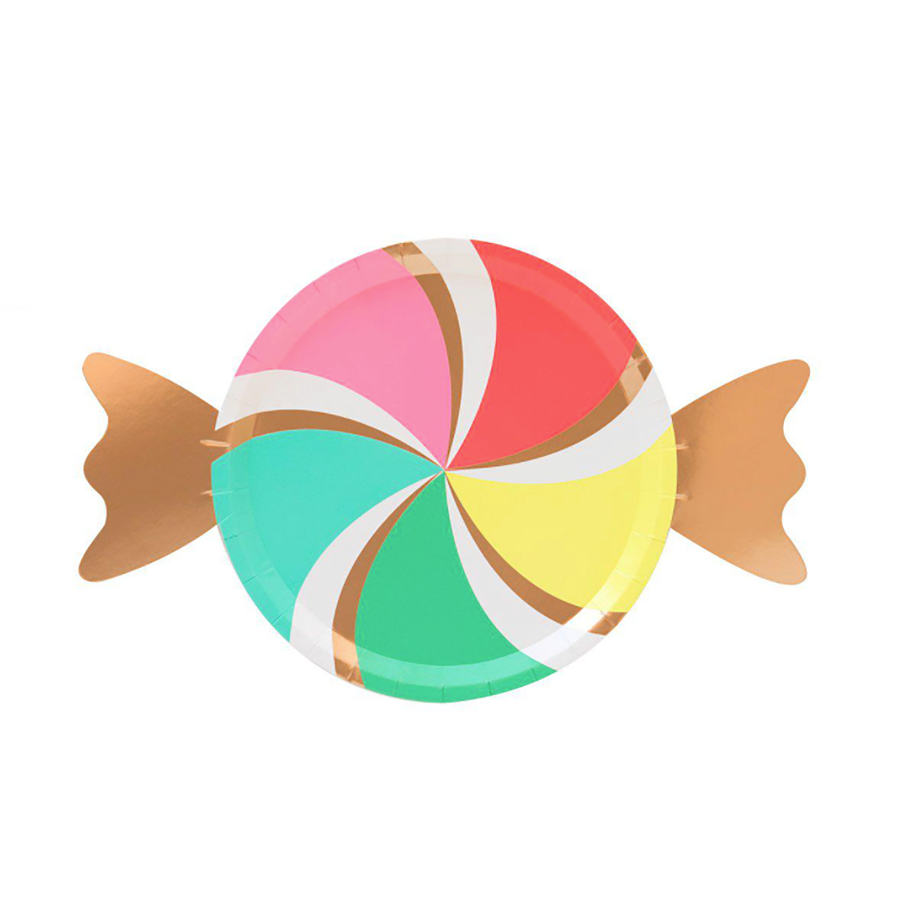 Candy Plates Candyland Party Rainbow Birthday Candyland | Etsy