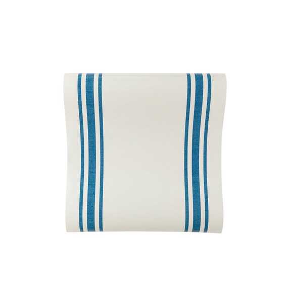 Blue Stripe Table Runner | Blue & White Table Runner - French Stripe ...